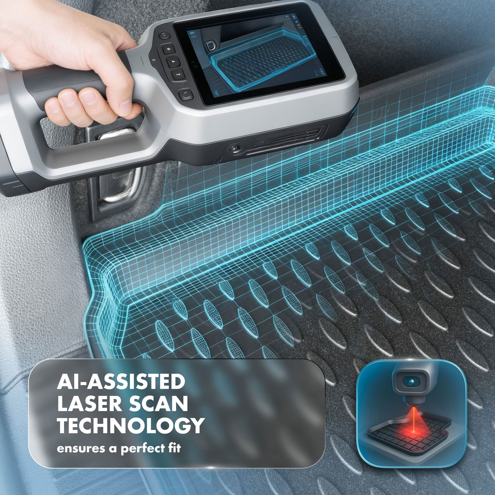 XTR Boot Liner for Fiat Grande Panda (325) 10/2024-Today, Electric ...