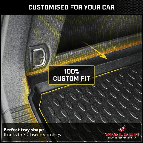 XTR Boot Liner for VW T-Roc (A11, D11) 07/2017-Today, lower loading ...