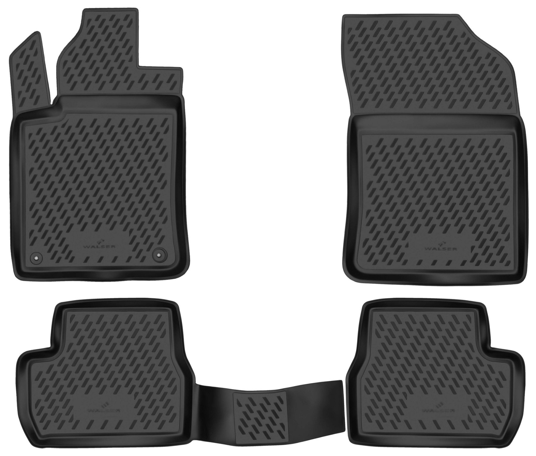 XTR Rubber Mats for Citroen C3 II (SC) 09/2009-Today | C3 II | 75199