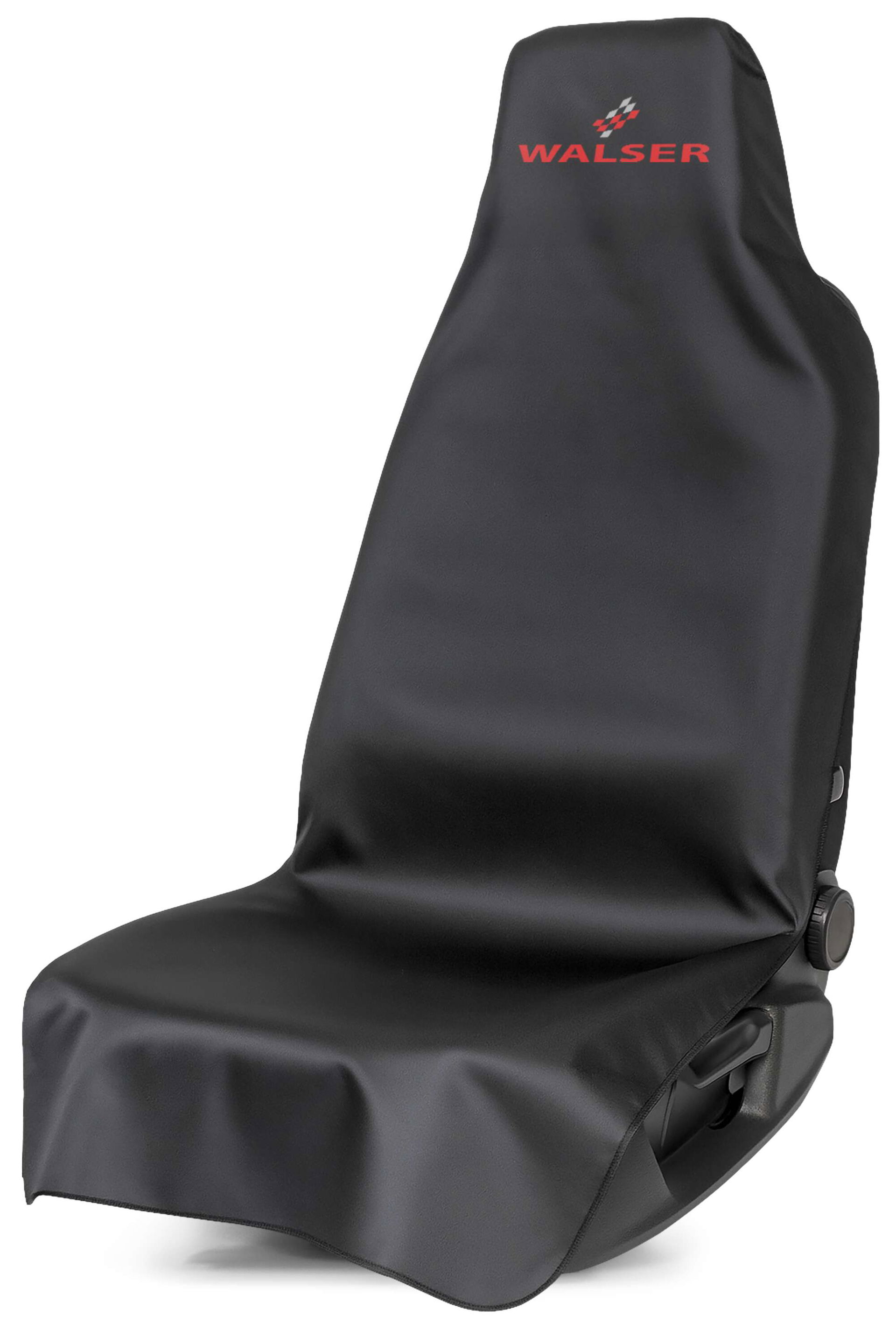 Autositzbezug Protector 1VS 1ltg schwarz - Logo Walser | 12306