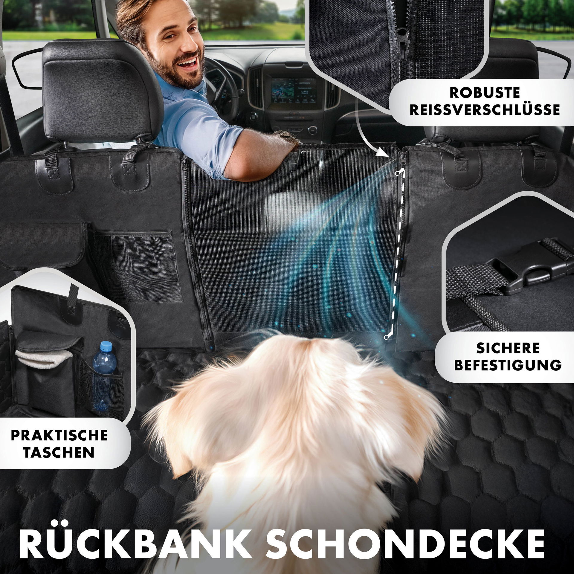 Auto Hundedecke Rucksitzbank Test