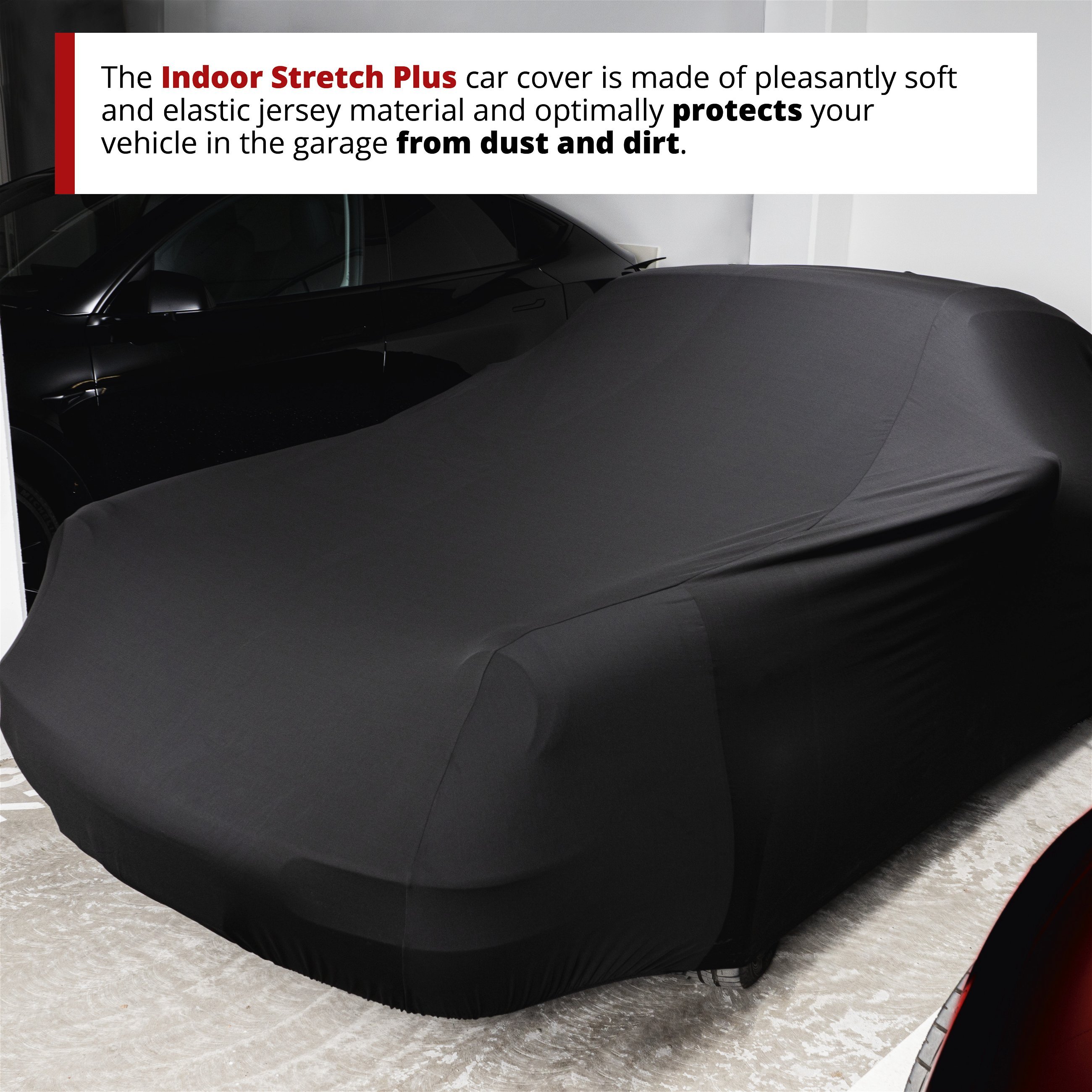 Car cover Indoor Stretch Plus SUV size S black | Car covers | Covers ...